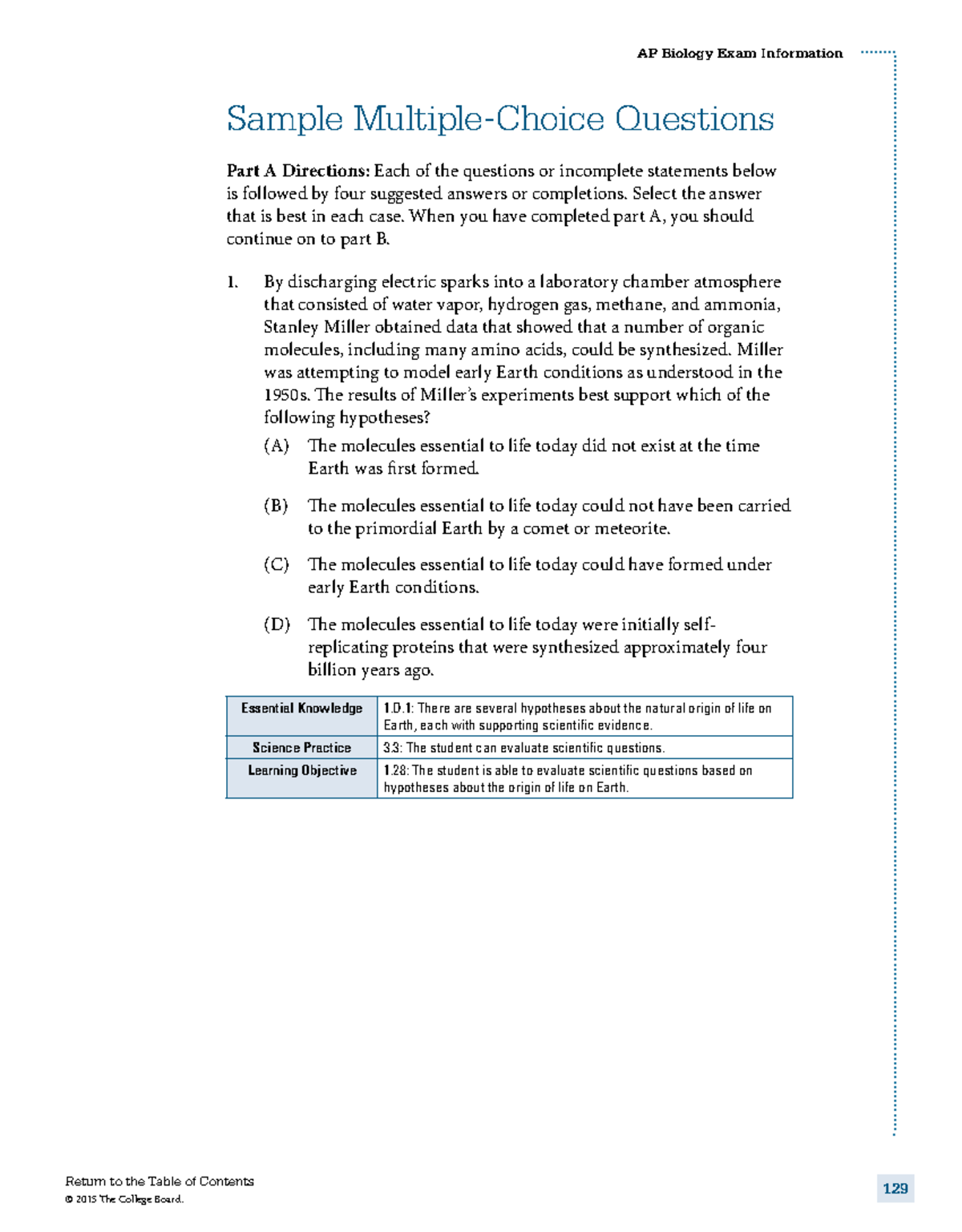 2015 cedpractice - 129129 Sample Multiple-Choice Questions Part A ...