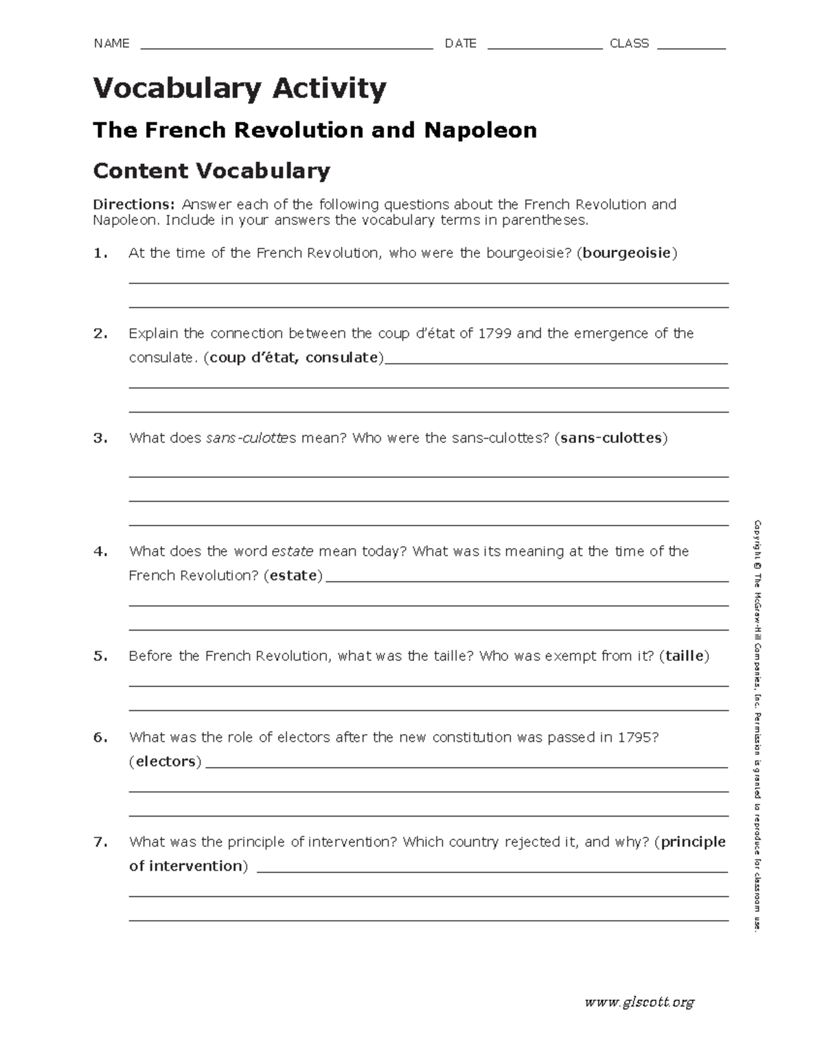 Ch 9 world history - its - NAME ...