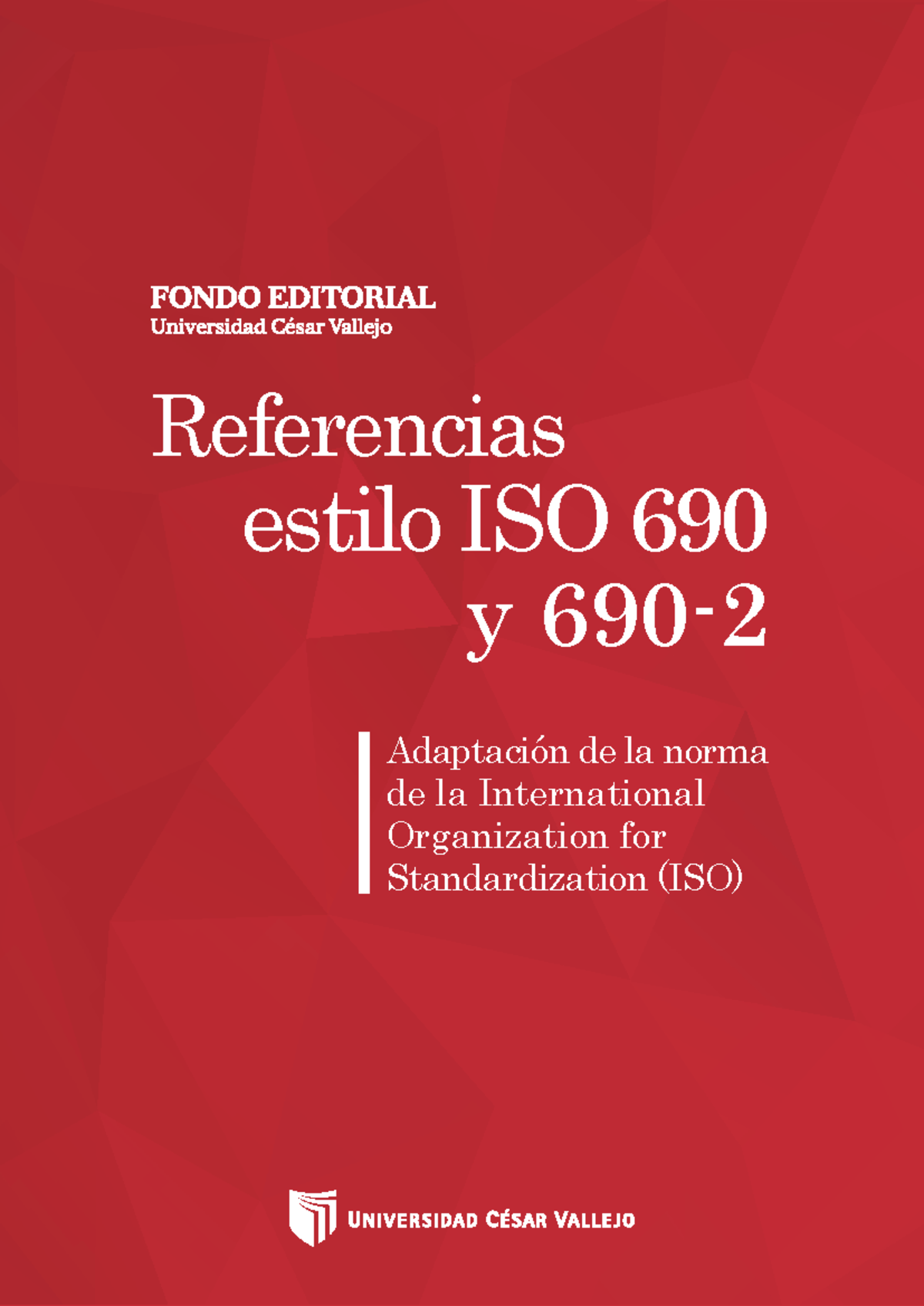 Manual ISO Bibliografia - Referencias Estilo ISO 690 y 690- FONDO ...