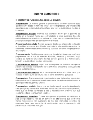 Atencion DE Enfermeria EN FASE Intraoperatoria - ATENCION DE ENFERMERIA ...