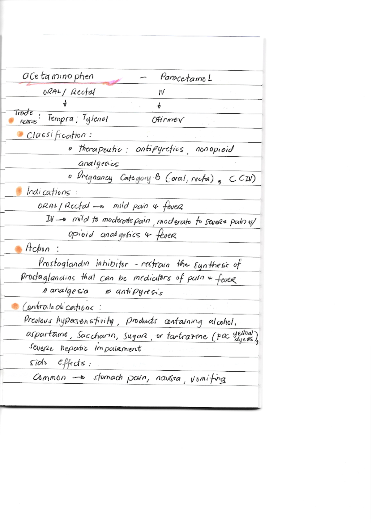 Drug Card-1 - Notes - Nursing - BSU - Studocu