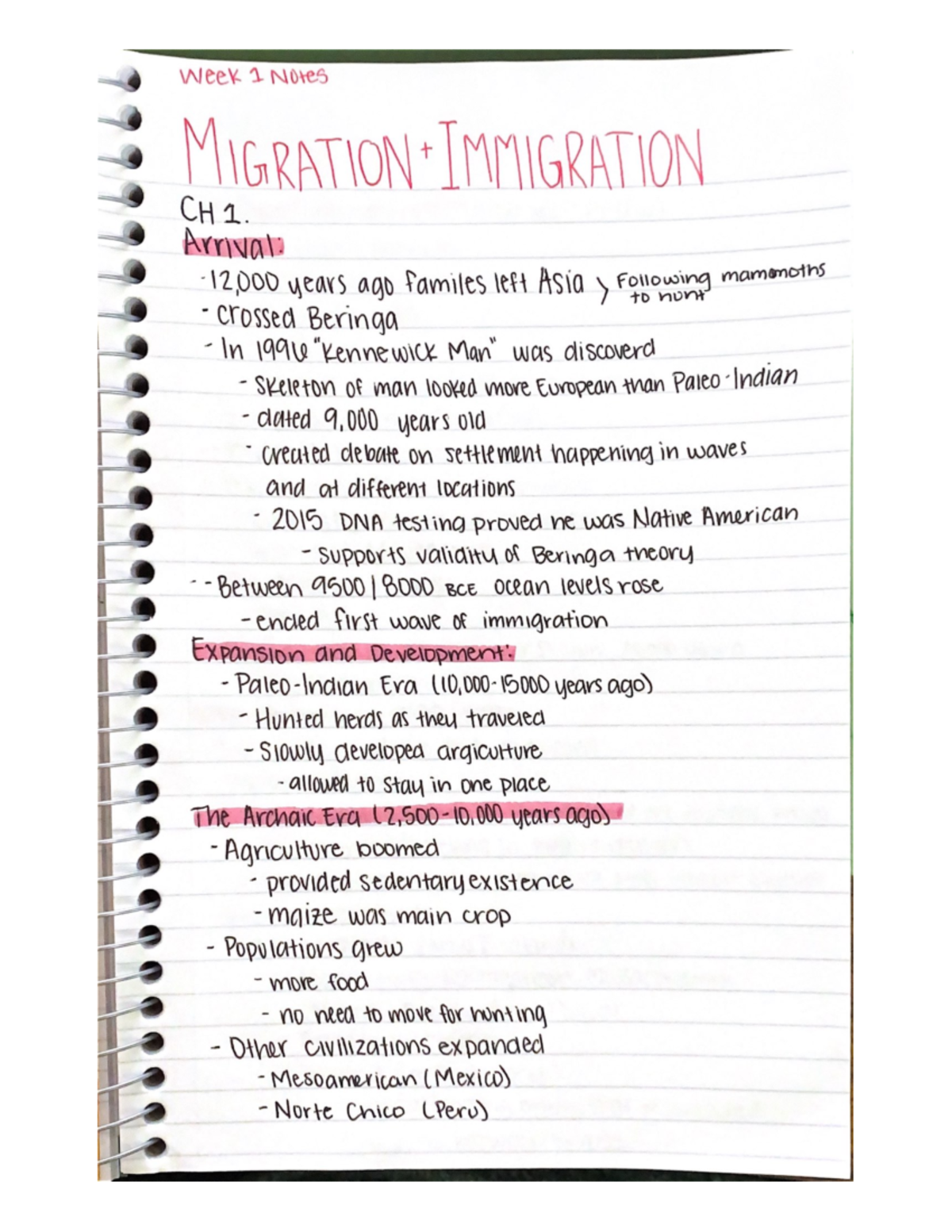 Ch 1 Notes (in depth) - HIS-144 - Studocu