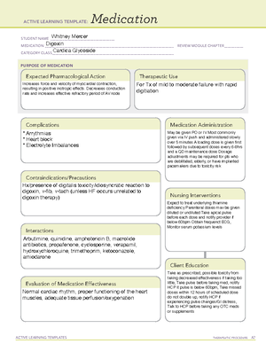 Discharge Teaching about ostomy care - ACTIVE LEARNING TEMPLATES ...