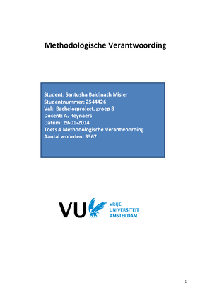 interviewverslag - 1 Interviews voor het onderzoek naar de samenwerking ...