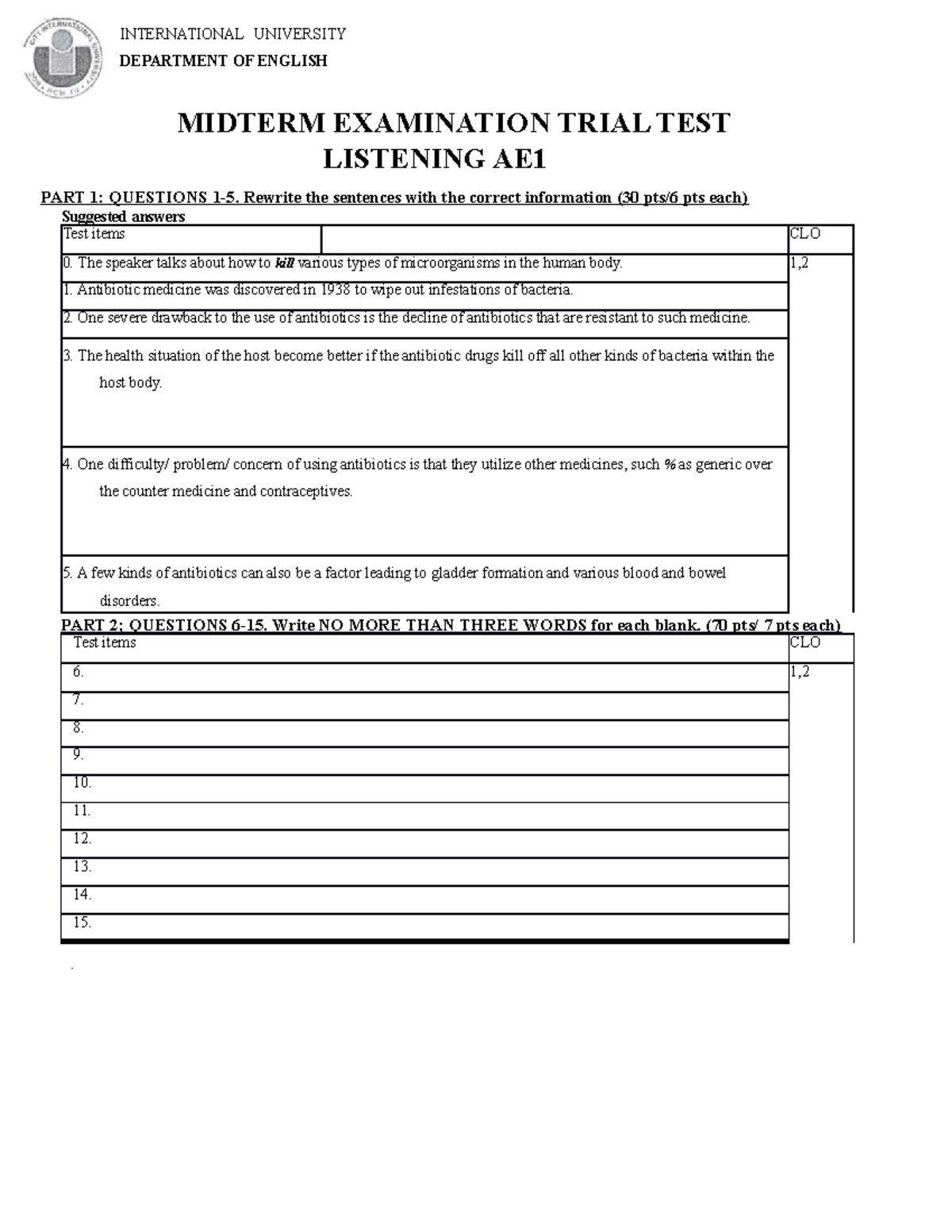 Midterm Examination Trial TEST - MIDTERM EXAMINATION TRIAL TEST ...