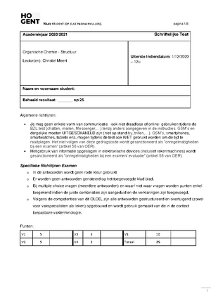 Acetylsalicylzuur - pract - Acetylsalicylzuur Bachelor chemie Labo 1: Organische chemie 05/05 ...