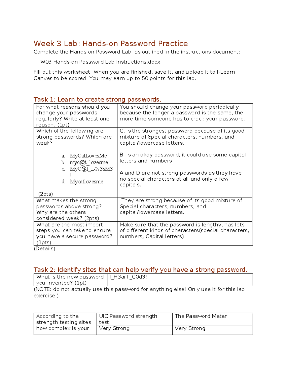 Week 3 Lab - Week 3 Lab - Week 3 Lab: Hands-on Password Practice ...
