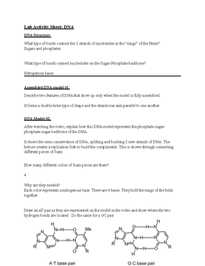 Principles of Biology lecture 8 (DNA: the Genetic Material) - Chapter ...