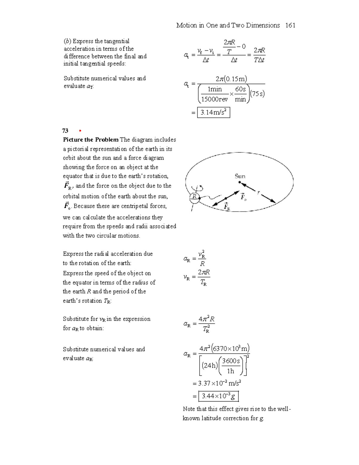 Physics Material (15) - Motion in One and Two Dimensions 161 (b ...