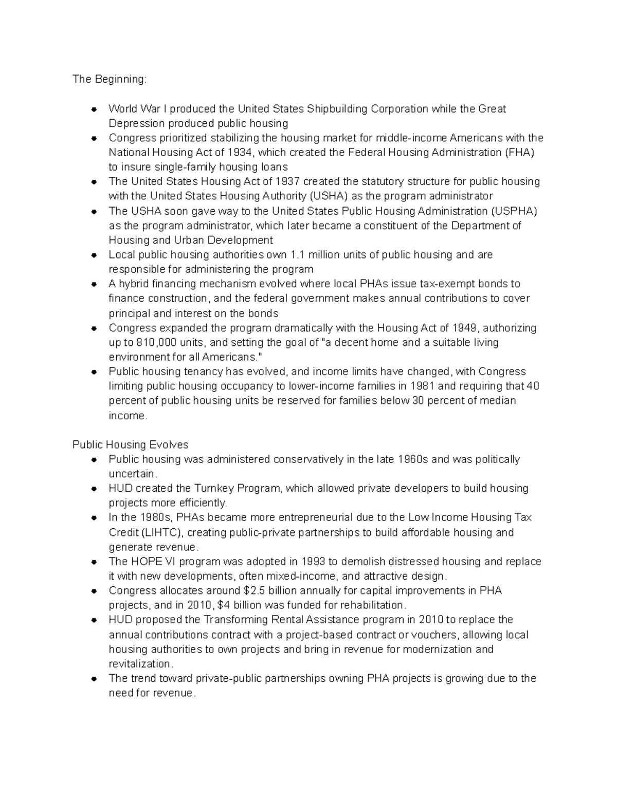 Affordable Housing AN Intimate History - LAWS213001 - Studocu