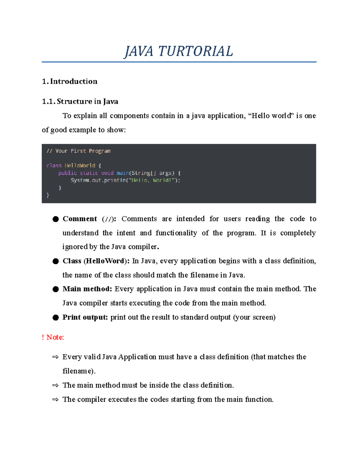 Java qwerqweasdf sadf sdf sdfasd fsdf asdf asdf sd - JAVA TURTORIAL 1 ...