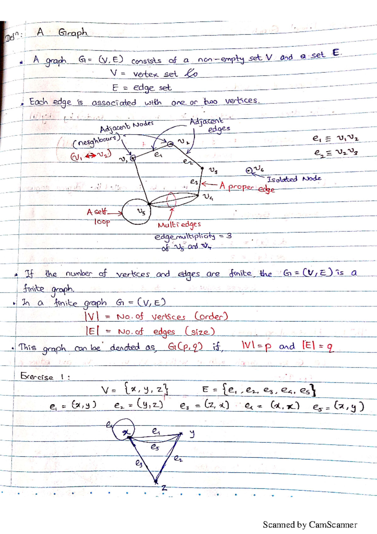 Graph Theory - 1 - Engineering - Studocu