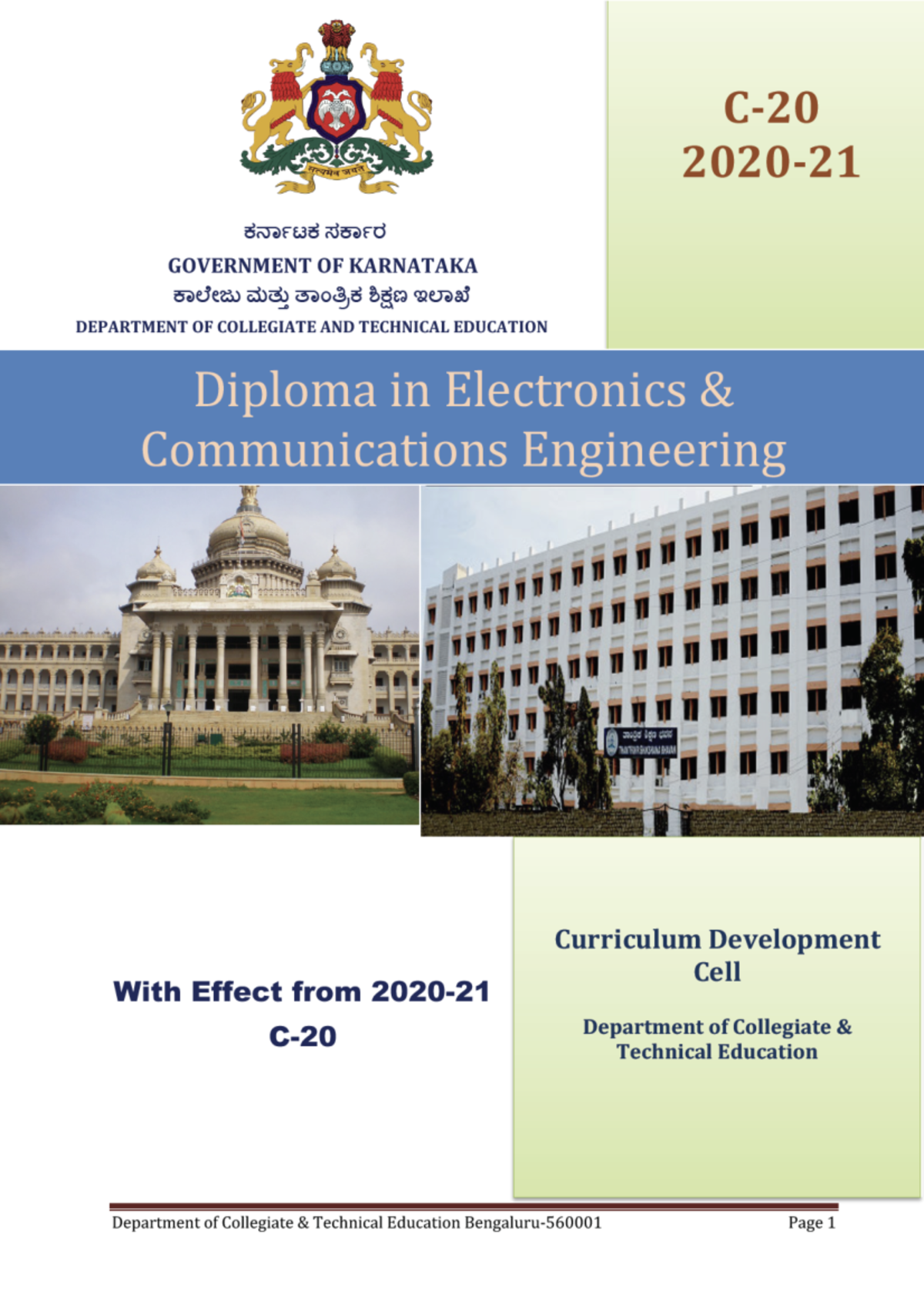 Electronics- Branch- Syllabus - Vision [(To be drafted individually at ...