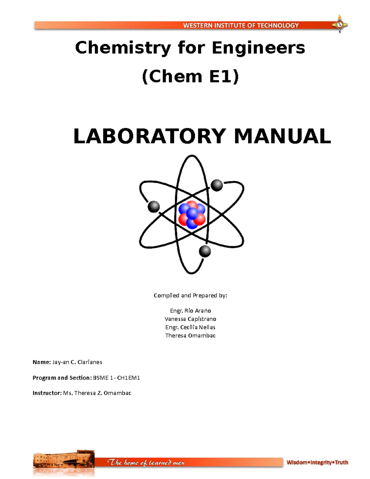 Visualizing radioactivity - Chemistry for Engineers (Chem E1 ...