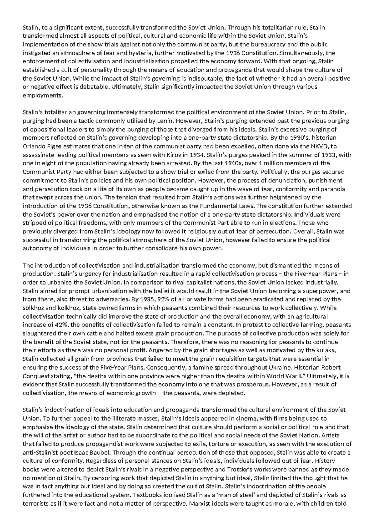 To-what-extent-was-stalin-successful-in-transforming-life-in-the-Soviet ...