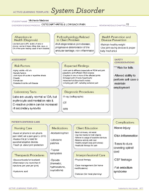 Lupus - ATI active learning template: Musculoskeletal System Disorders ...