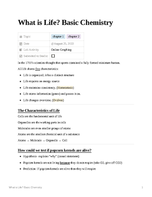 BIOL Final Notes - Smartbook Review Unit 1: - Which of the following ...