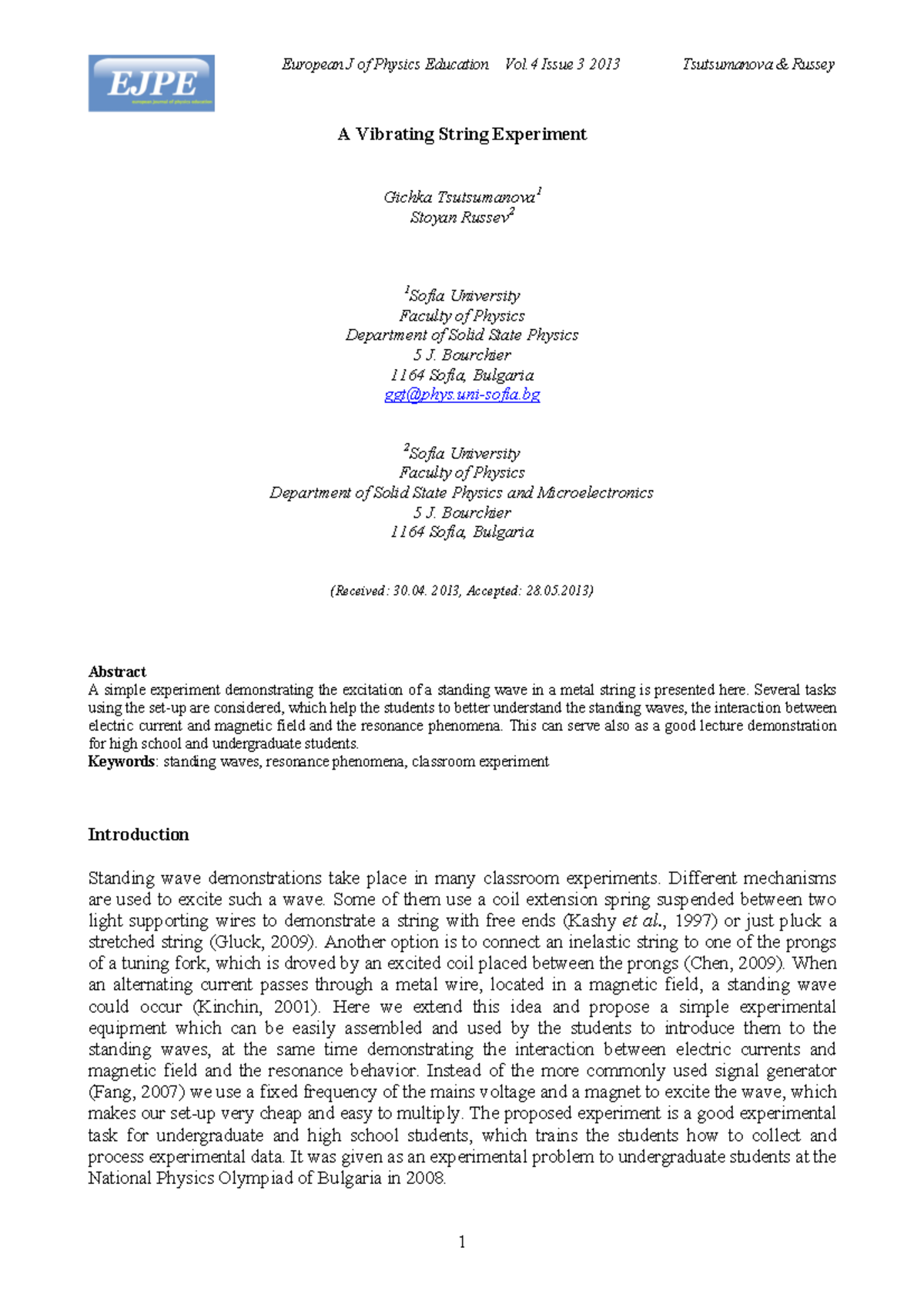 EJ1052428 - A Vibrating String Experiment Gichka Tsutsumanova 1 Stoyan ...