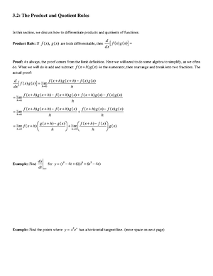 Calculus Ch. 6 Homework Solving Functions - MATH-2114 - Studocu