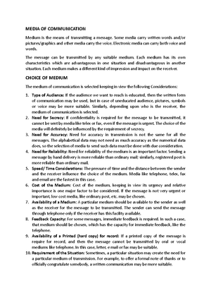 Business Communication : Scope, Important and types - Business ...