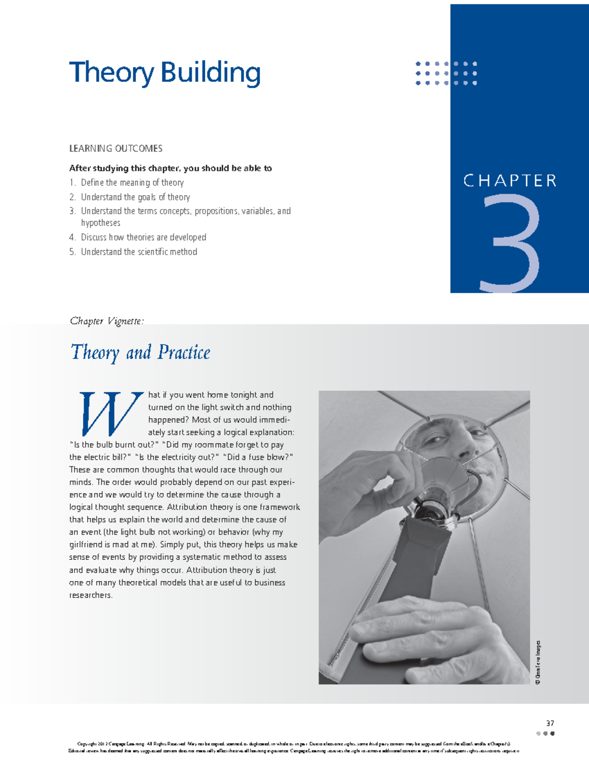 Ch 3 Theory Building Zikmund 9ed - 37 Chapter Vignette: Theory and ...