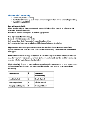 Disposition eksempel til prøveeksamen - Navn: Lisbeth Bak Holdnummer ...