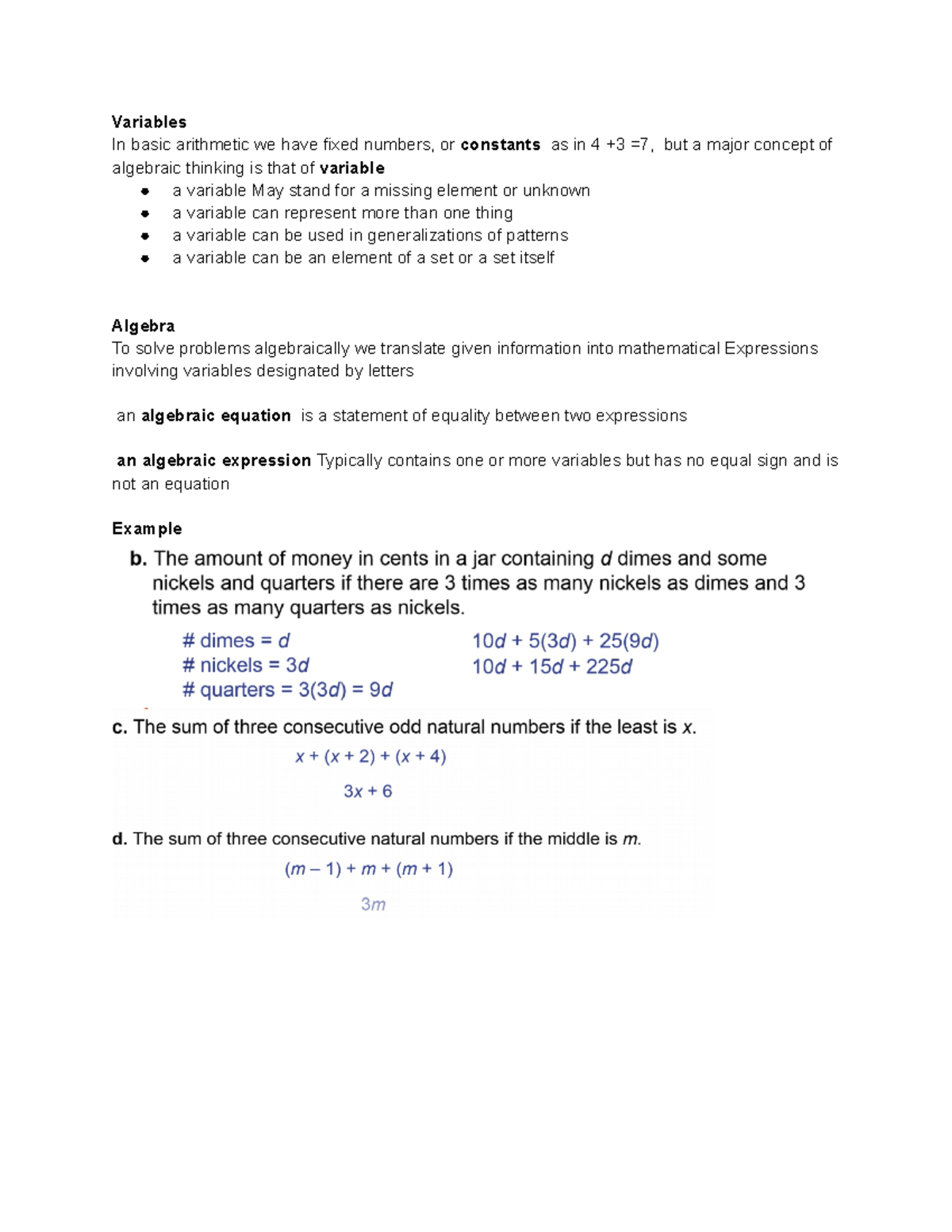 Triton MAT 116 (elem) 8 - Math for elementary education teachers ...