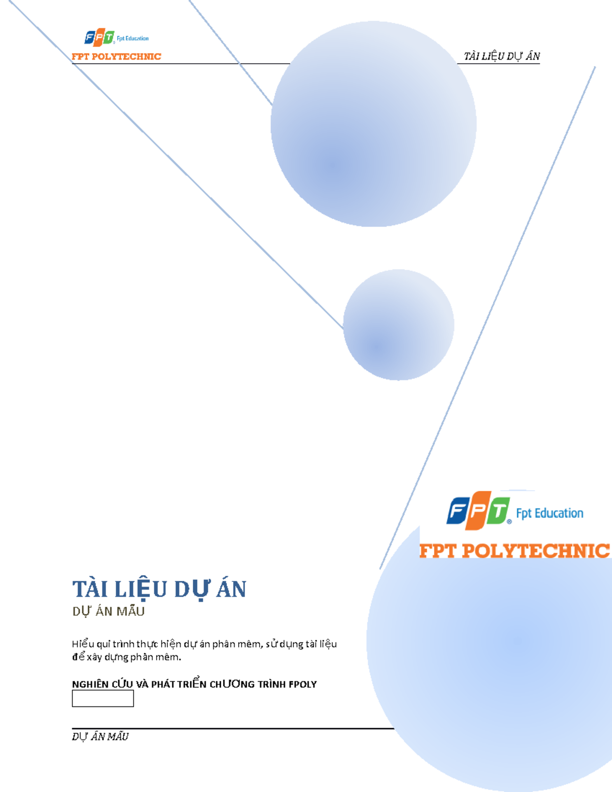 TKW Sample Project - xccx - TÀI LI ỆU D Ự ÁN D ỰÁN MẪẪU Hi ểu qui trình th ực hi ện d ự án phầần ...