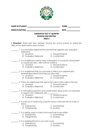 (PIE 11) Canoy - Journal NO. 5 - T h i s w e e k , w e a r e a s s i g n e d t o b e t h e g r o ...