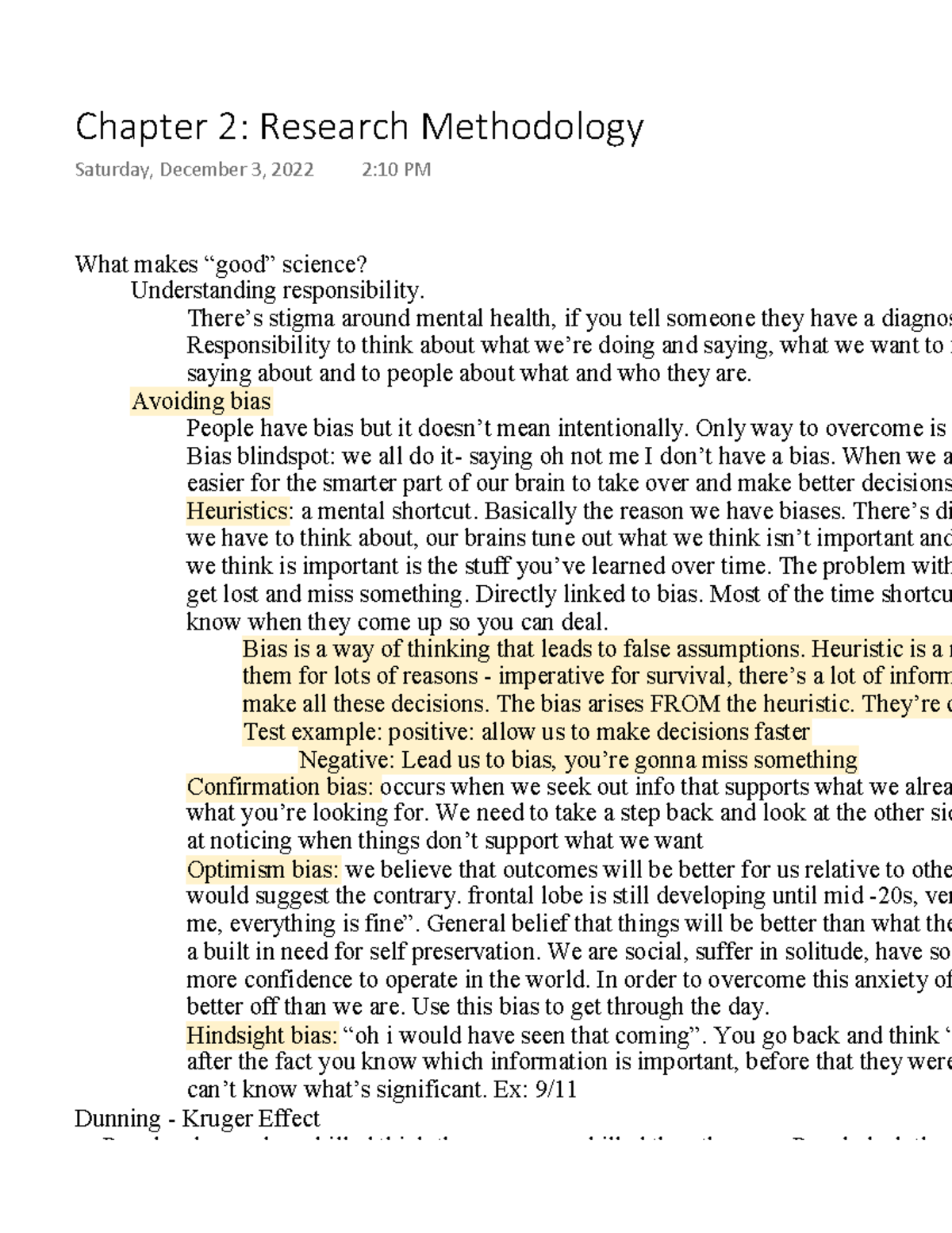 Chapter 2 Research Methodology - What makes “good” science ...