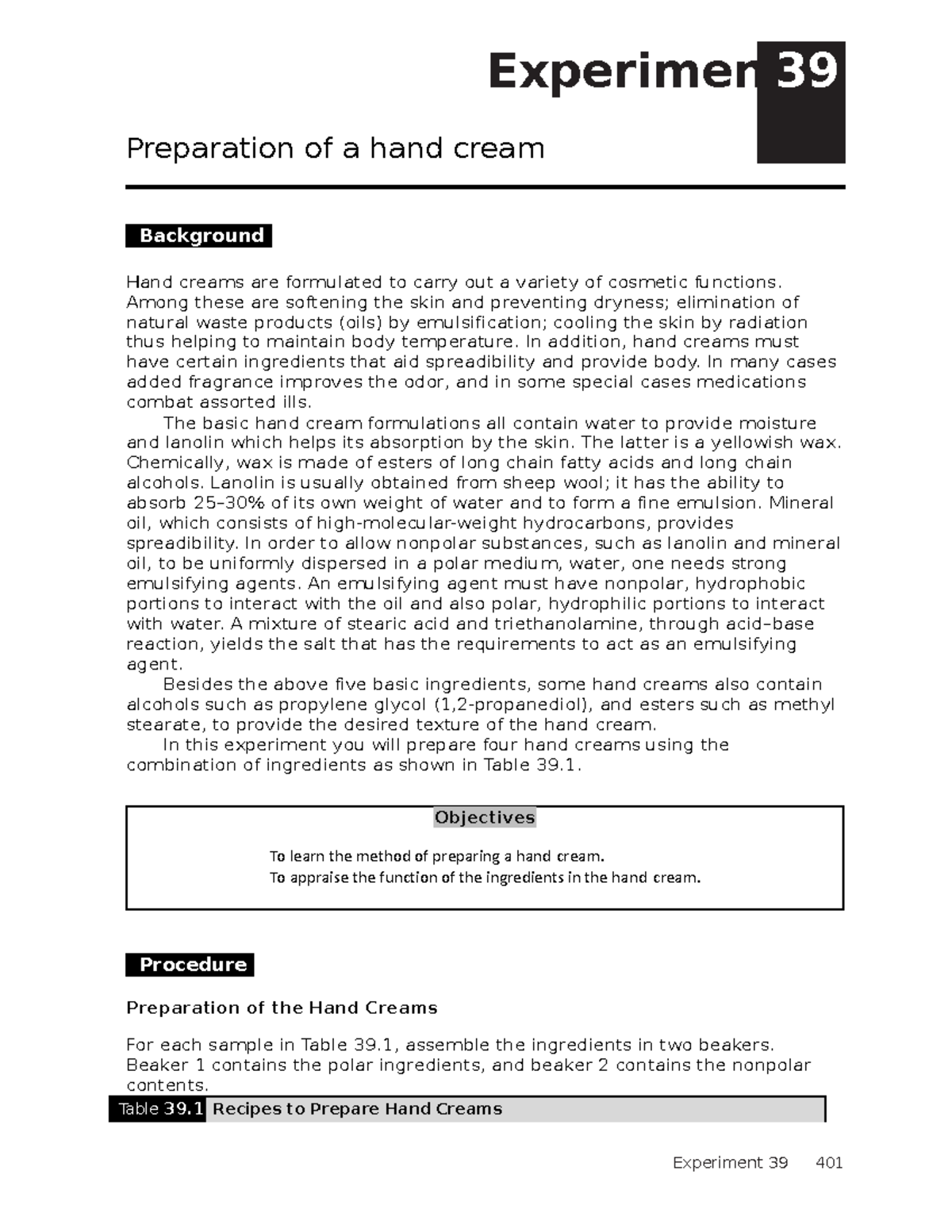 Laboratory-39 - Biochem Lab - To learn the method of preparing a hand ...