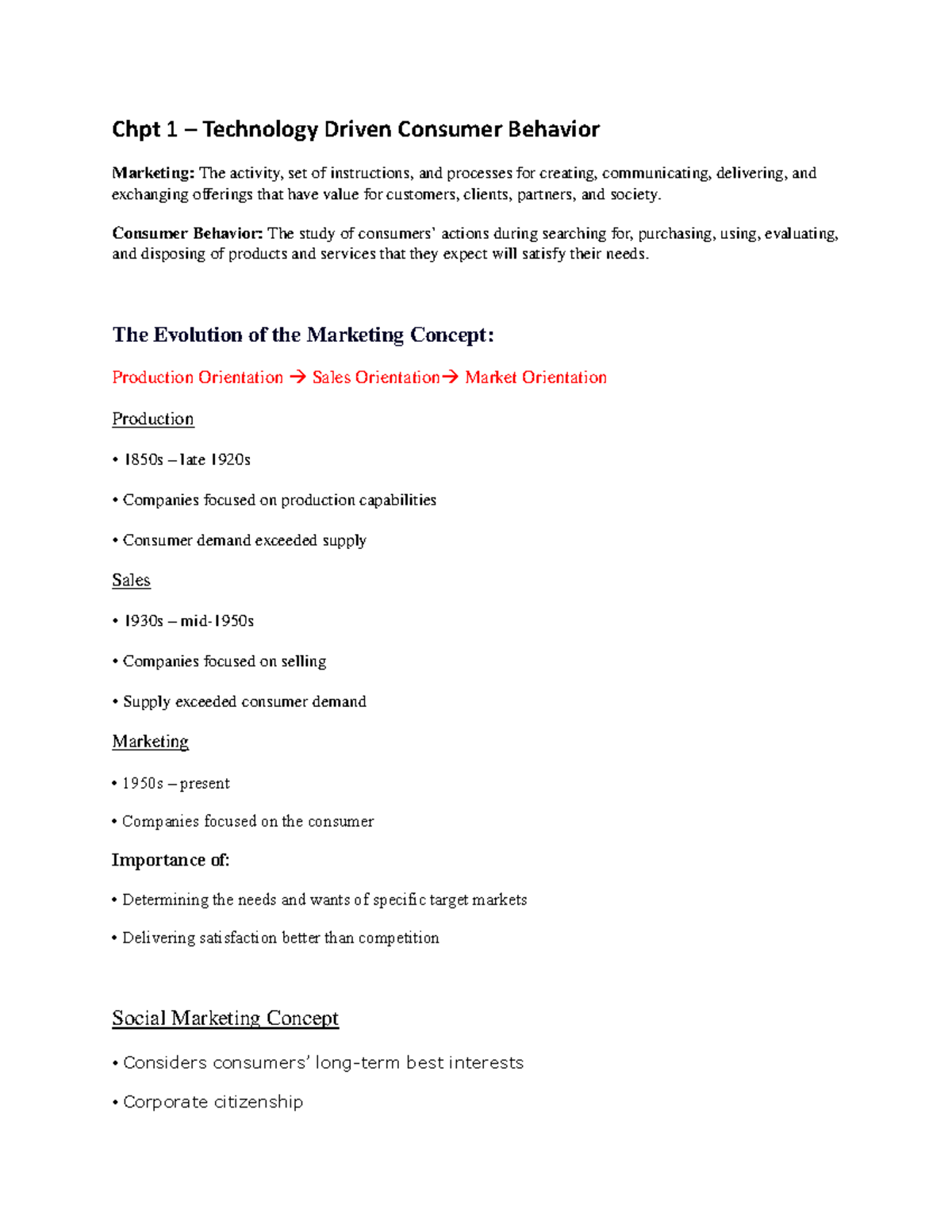 Chpt 1 – Technology Driven Consumer Behavior - Chpt 1 – Technology Driven Consumer Behavior ...