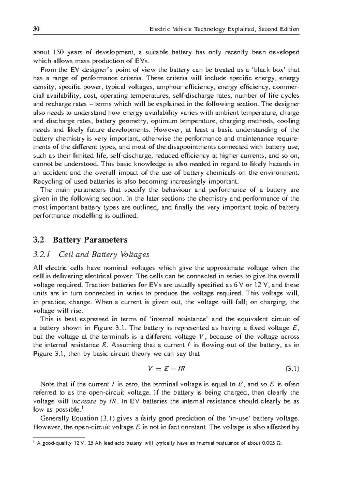 AU3791 EHV UNIT 2 - 30 Electric Vehicle Technology Explained, Second ...
