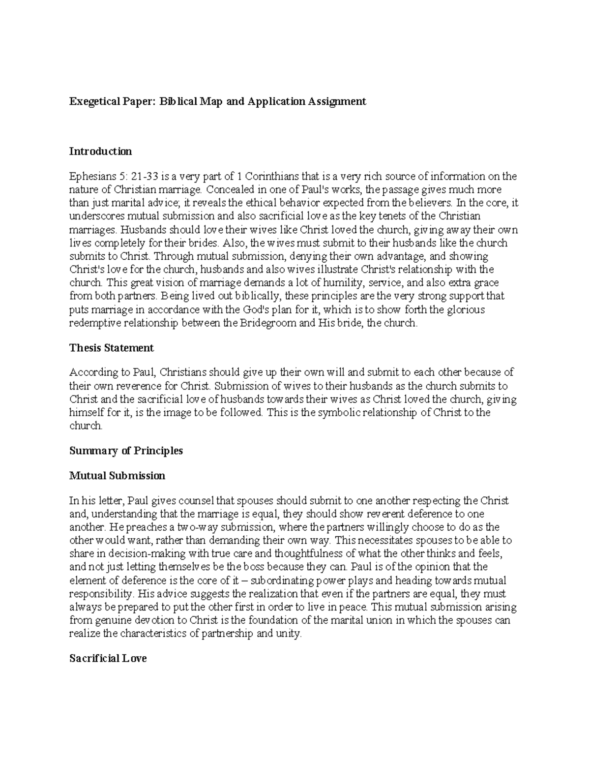 Untitled document.edited (55) - Exegetical Paper: Biblical Map and ...