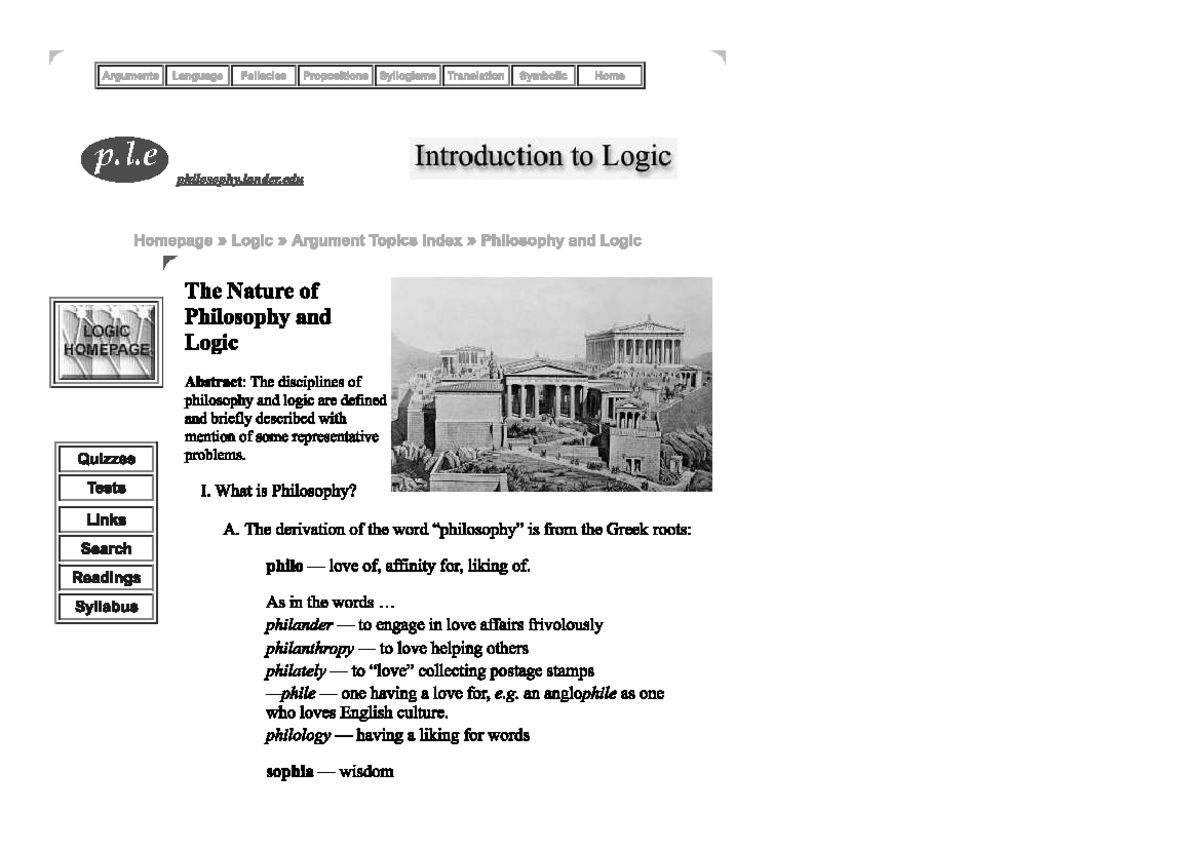 Logic - IURI274 - Studocu