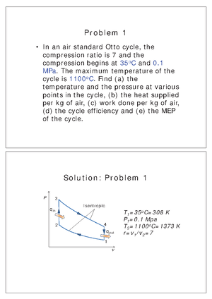 5 MASS AND Energy Analysis OF Controlvolumes part 2 - 2: The First Law ...