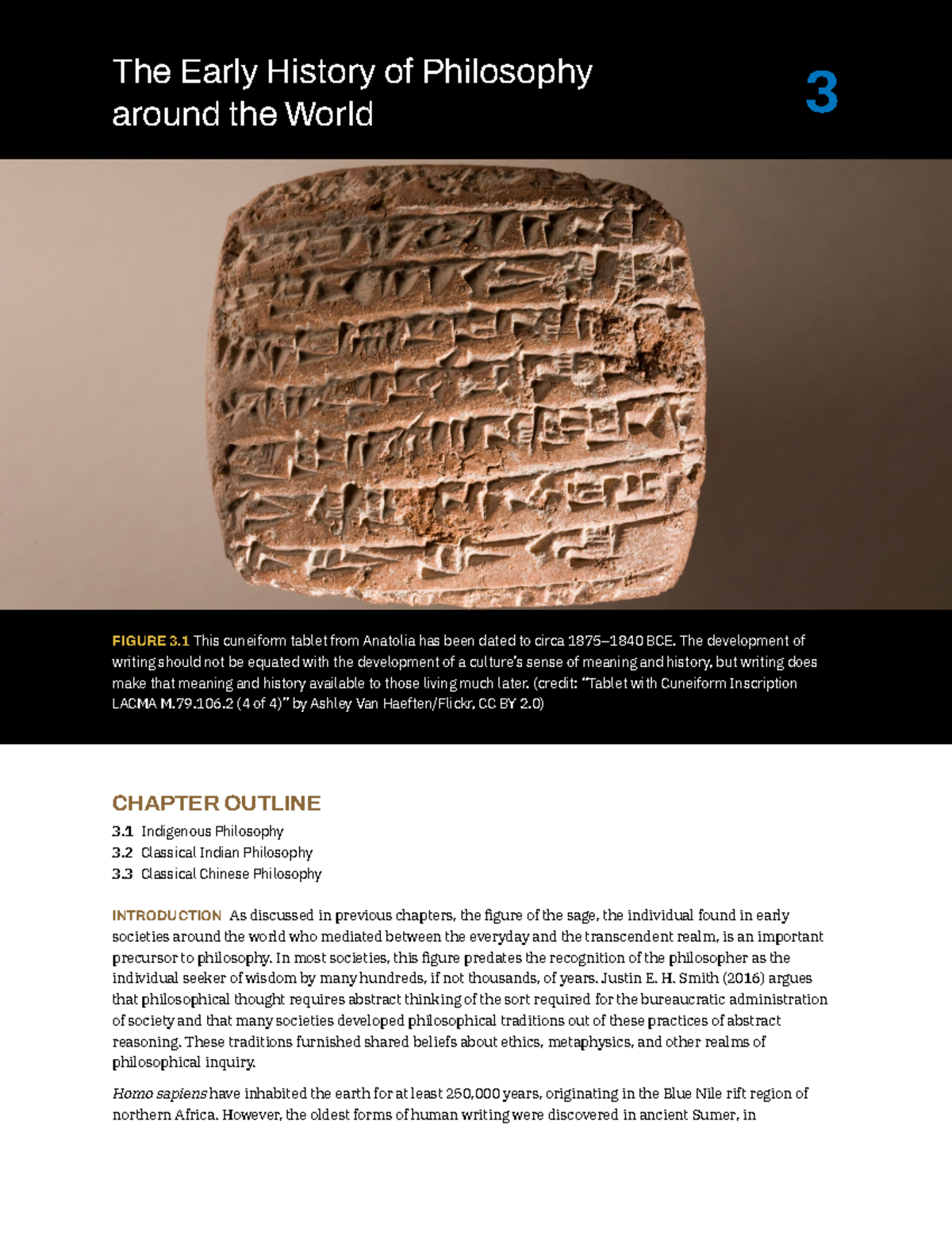 Introduction to Philosophy-WEB cszr KYp-85 - FIGURE 3 This cuneiform ...