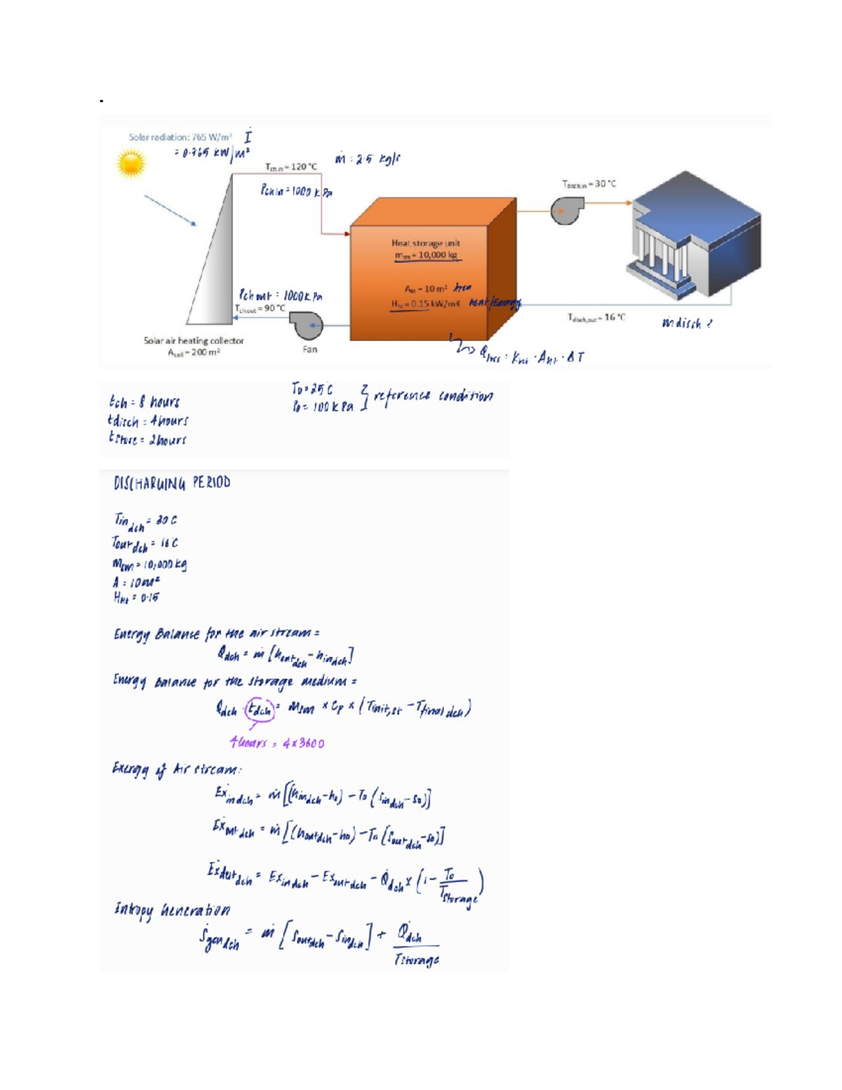Thermal Assignment 2 - Om {Reference Conditions} T_0 = 25 [C] P_0 = 100 [kPa] - Studocu