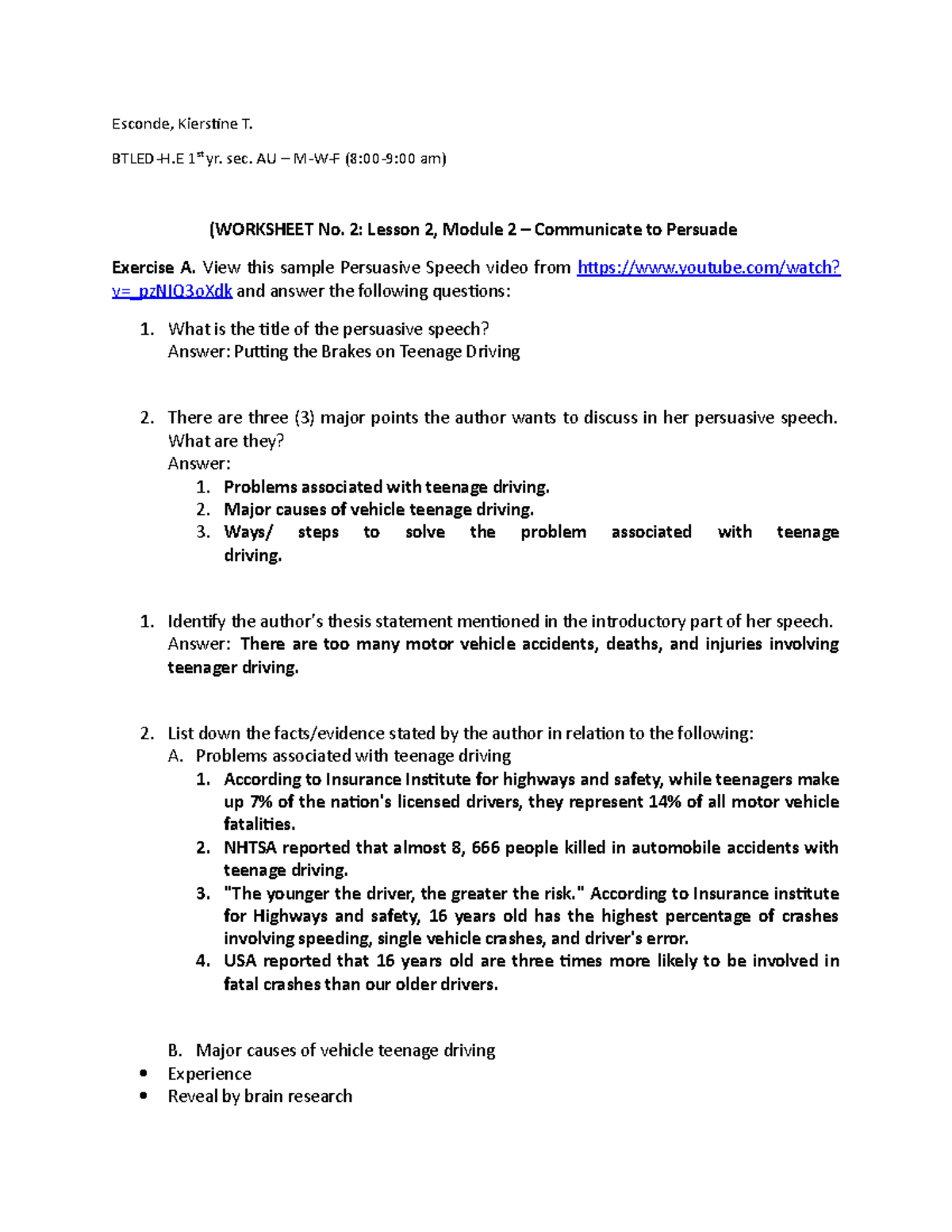 Ge5- lesson 2(module 2) - Esconde, Kierstine T. BTLED-H 1st yr. sec. AU ...
