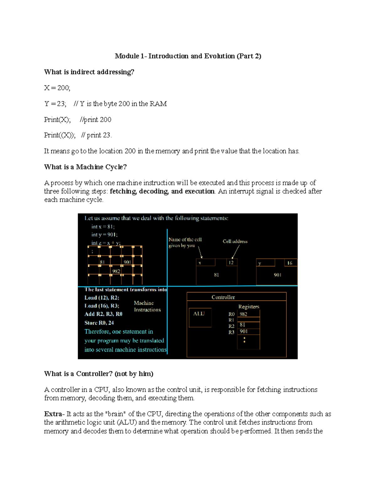Part 2 Introduction To Operating Systems Csci 3341 Dr Hashimi Final Exam May Module