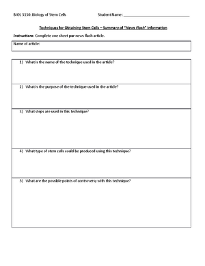 Filled answers Go-Go-Stem-Cells worksheet pdf - NAME DATE Go, Go, Stem ...