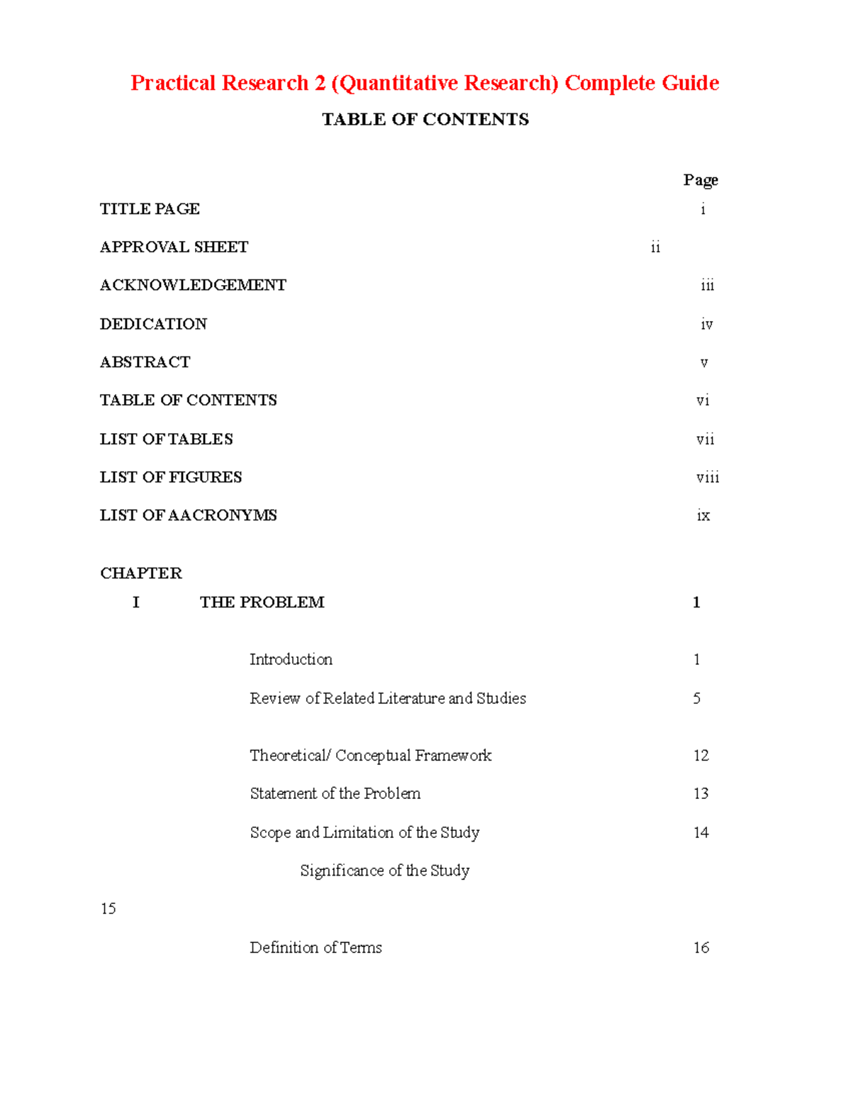 DR - asdasdasd - Practical Research 2 (Quantitative Research) Complete ...