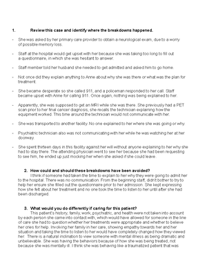 60 Second situational Assessment - 60 Second Situational Assessment ...