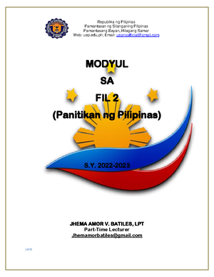 Sumatibong Pagtataya Filpan - PANGUNAHING SUMATIBO FILPAN030 ...