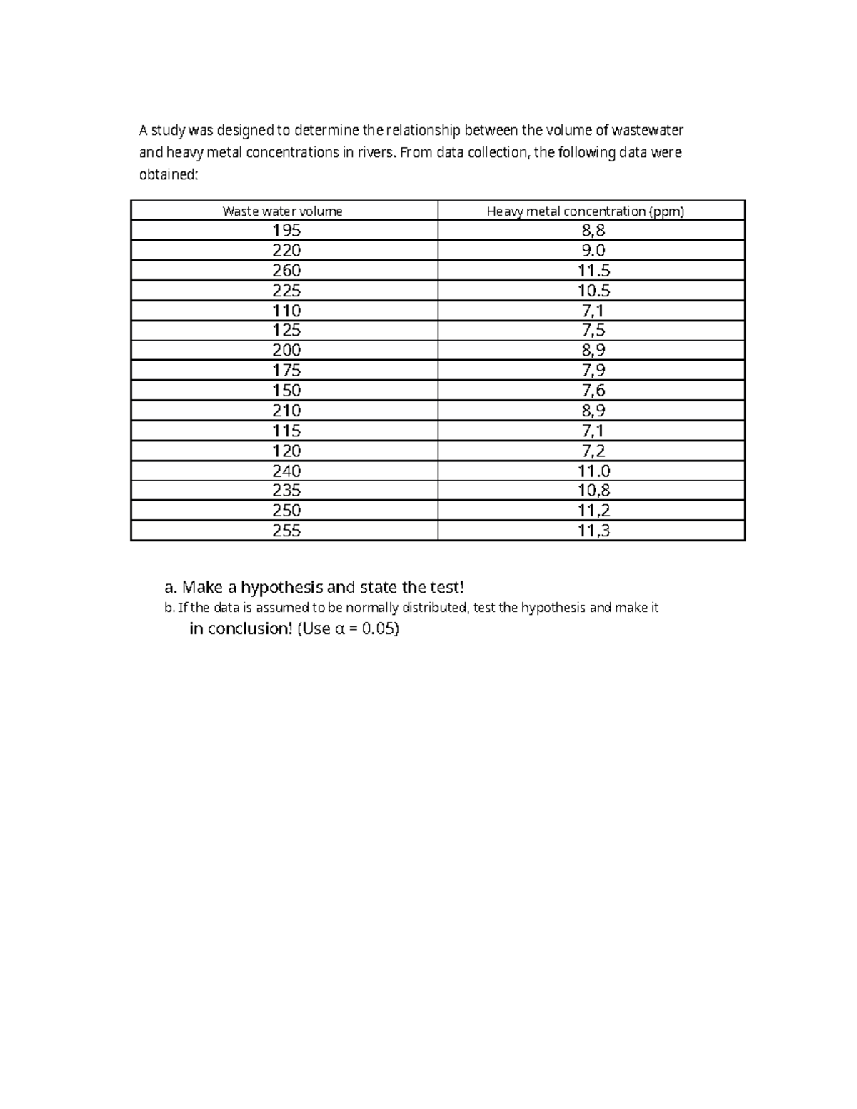 Statistics Materials-22 - A study was designed to determine the ...