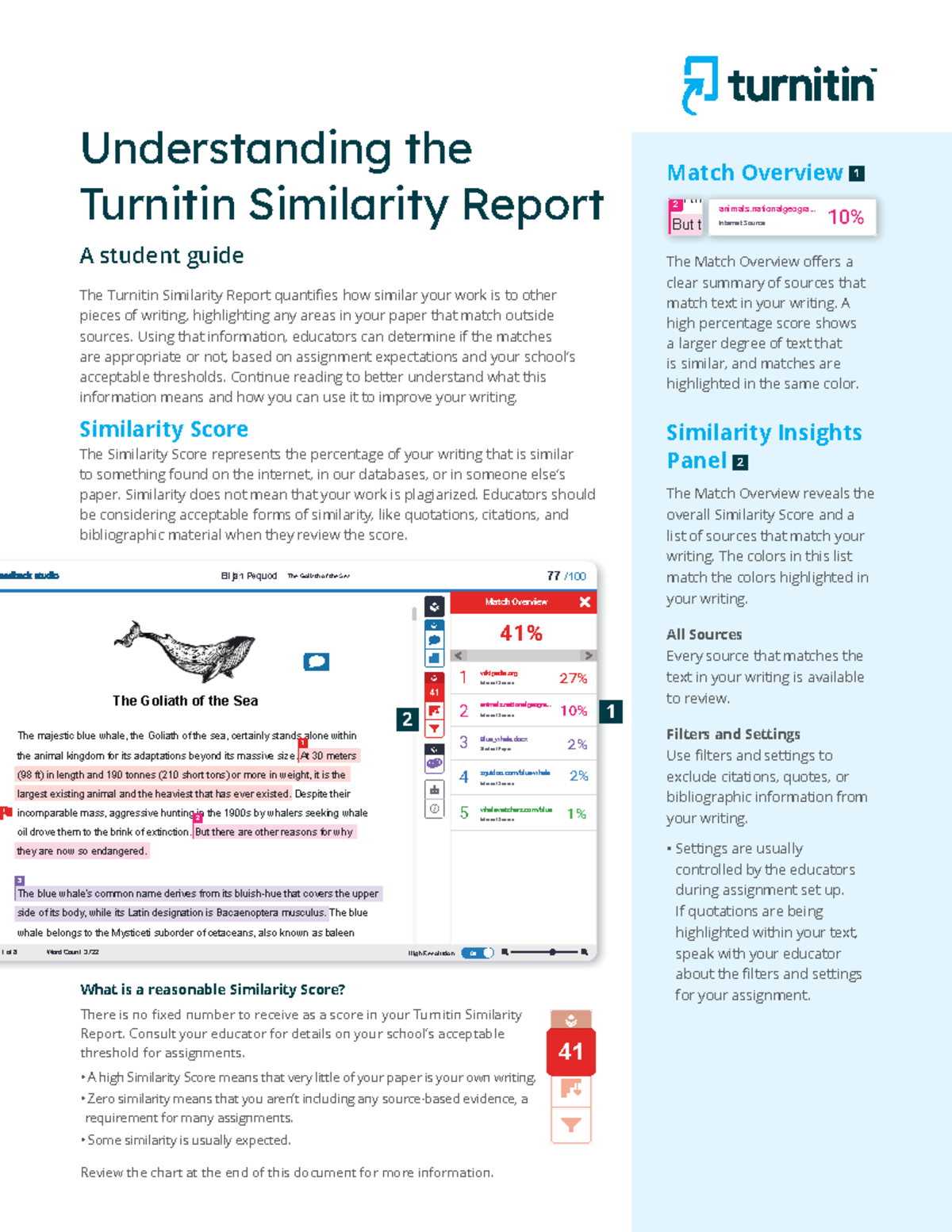 All you need to know Turnitin - Understanding the Turnitin Similarity ...