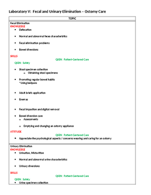 Week 2 - Lab Objectives - Laboratory II: Vital Signs, Safety, Activity ...