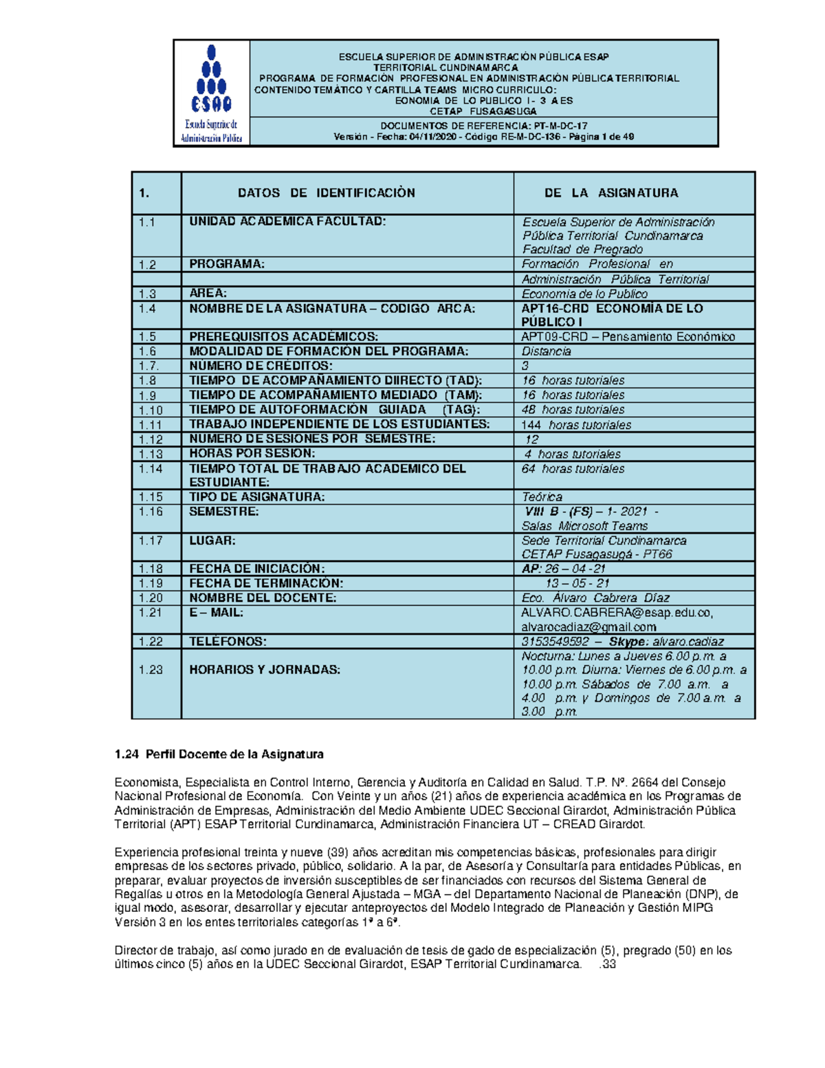 0-CART- Microcur- Teams -ECO PUB ECON PUBL I -3- A ES-FUSA-IPA-21-RVDO ...