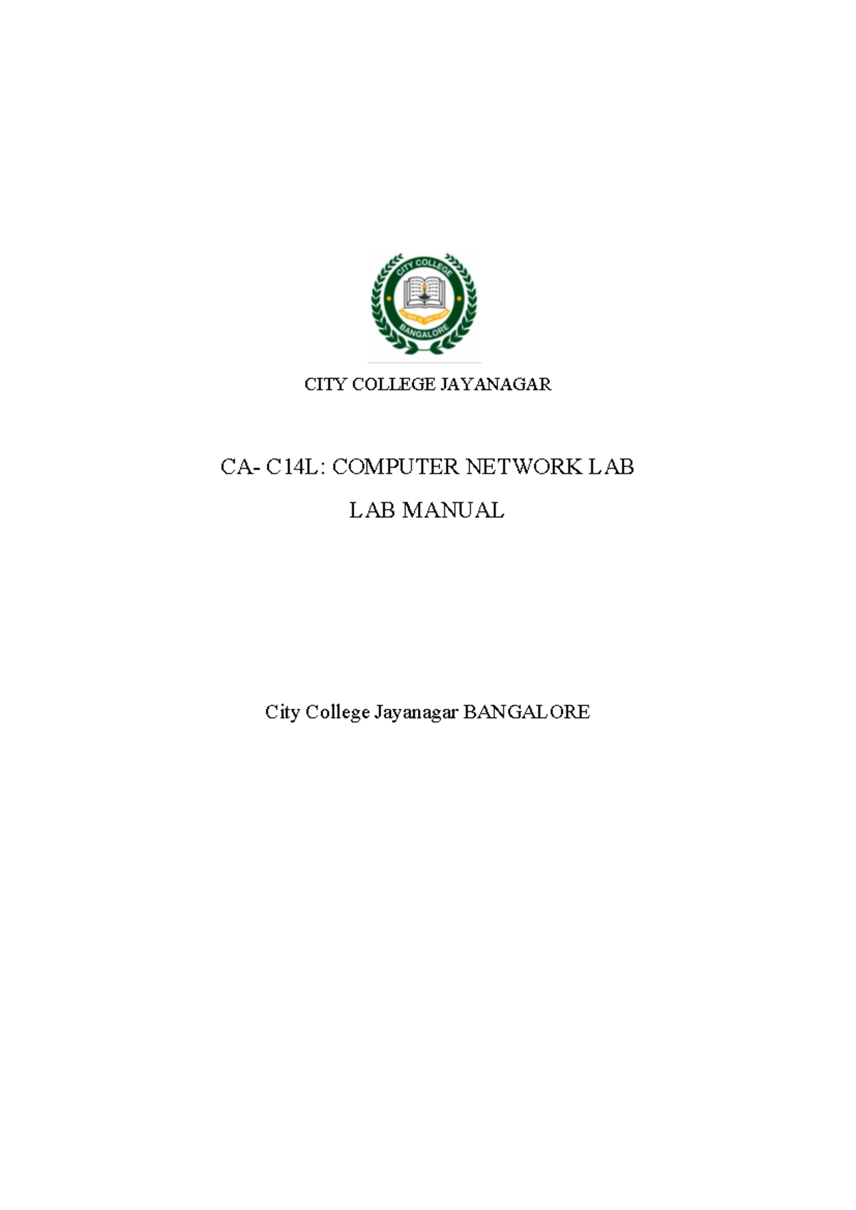 Screenshot 2024-11-26 at 10.27.07 AM - CITY COLLEGE JAYANAGAR CA- C14L ...