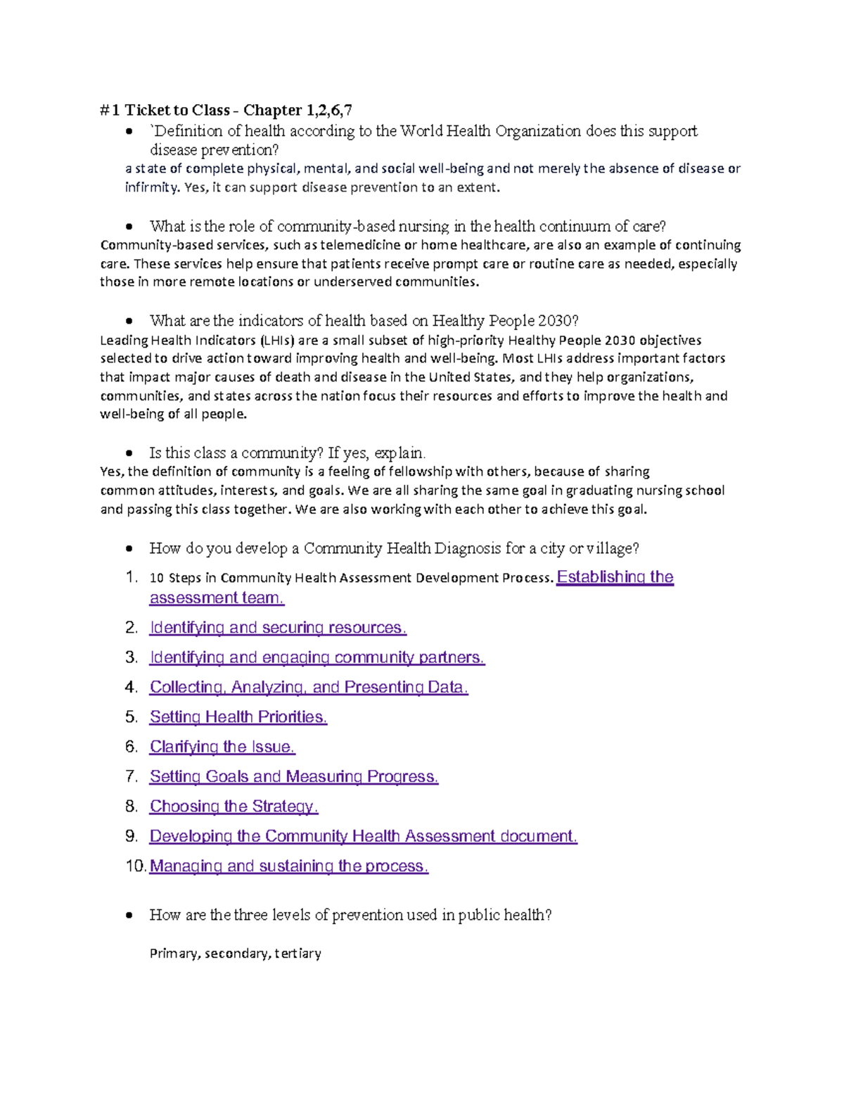 Ticket to class #1 2022 - NR 442 - # 1 Ticket to Class - Chapter 1,2,6 ...